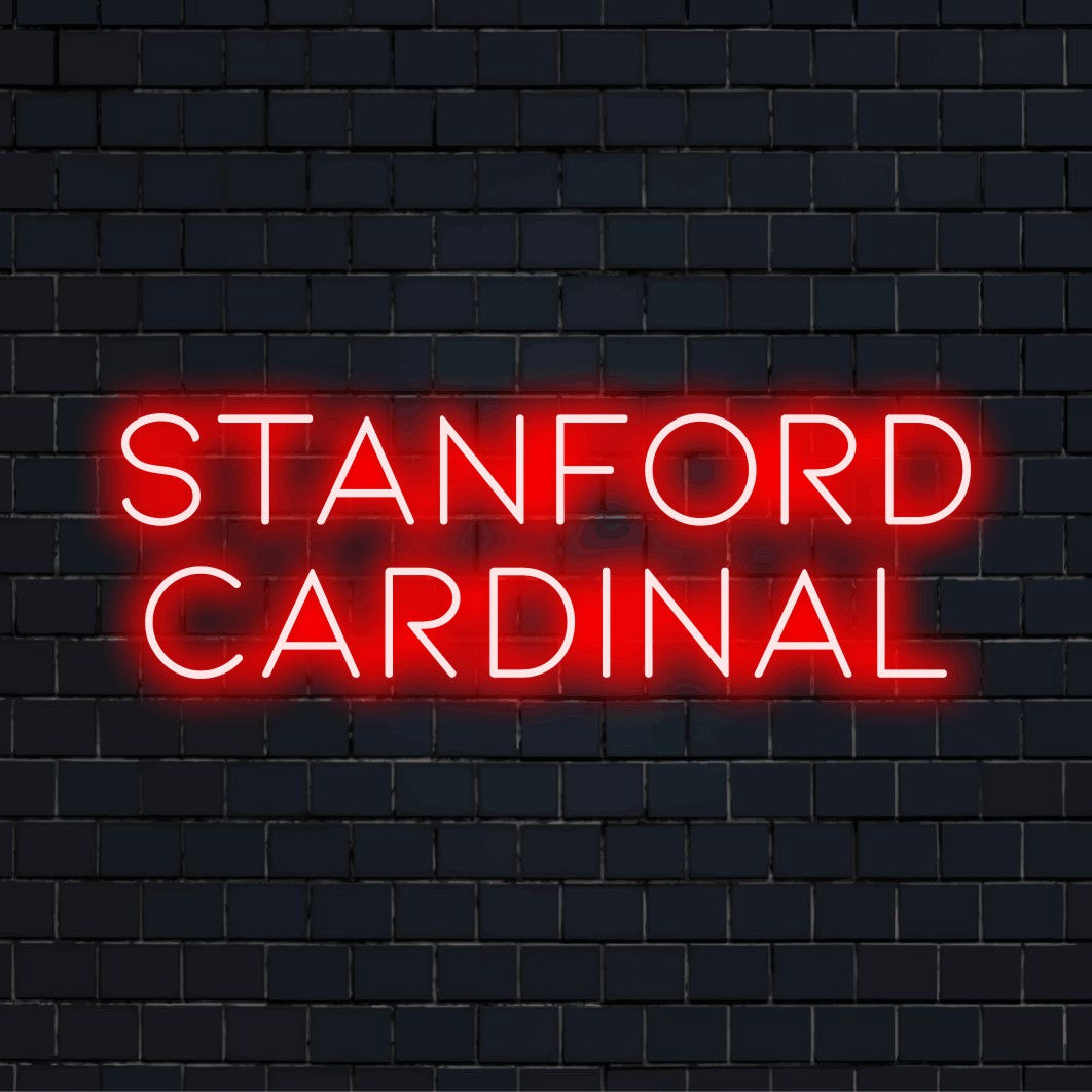 Neon LED Stanford Cardinal | Oświetlenie na zamówienie – The Art Neon