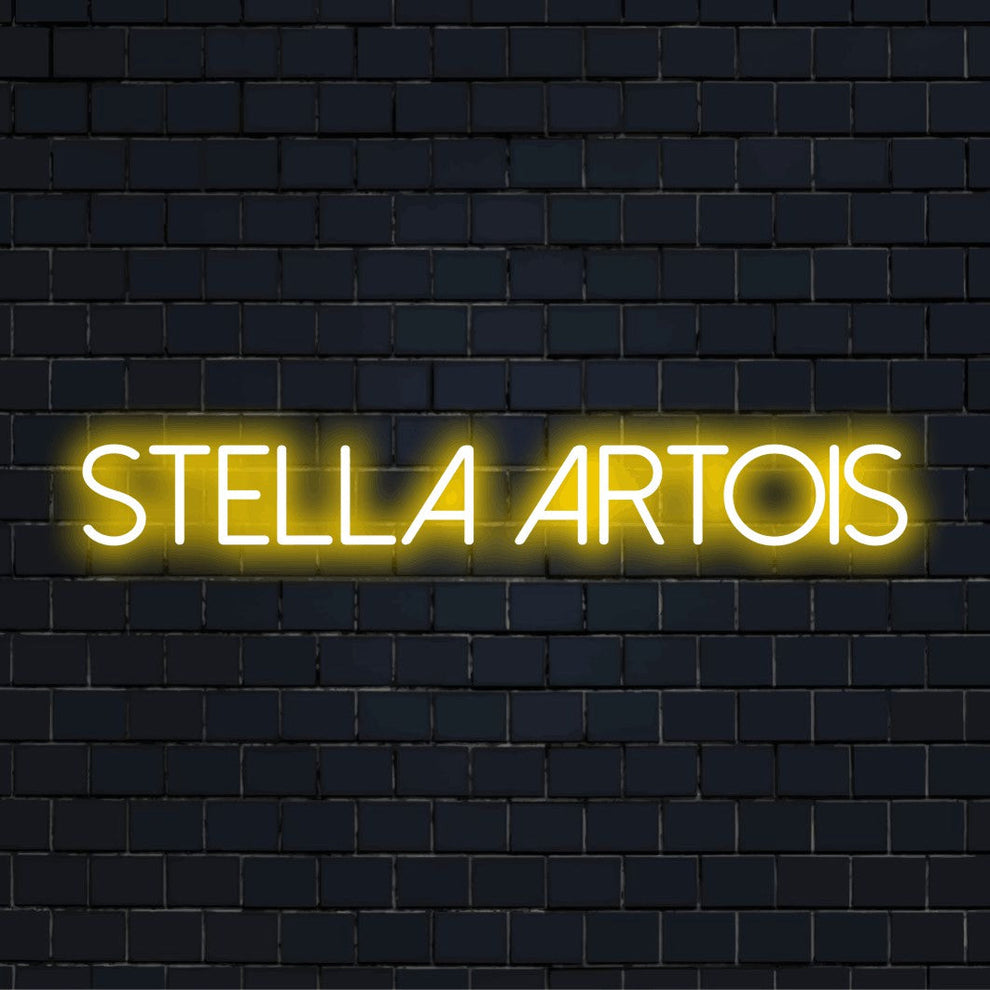 Stella Artois Neon Sign | Custom Light – The Art Neon