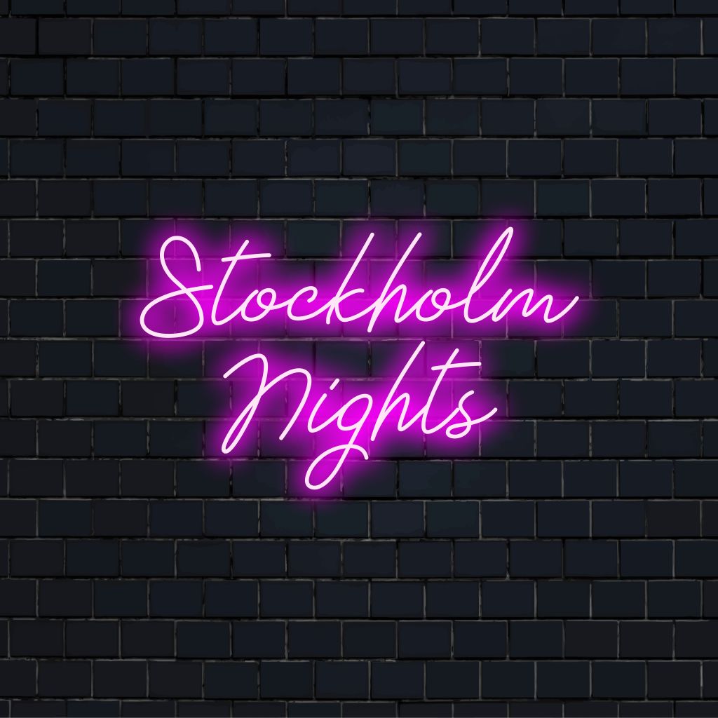 Stockholm Night Neon Light | Custom Neon – The Art Neon