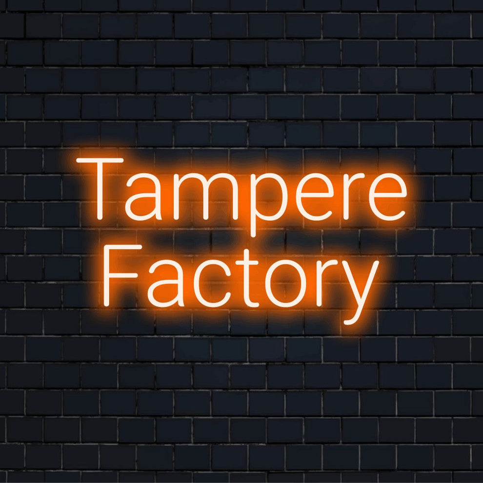 Tampere Factory LED neonskilt | Lysskilt – The Art Neon