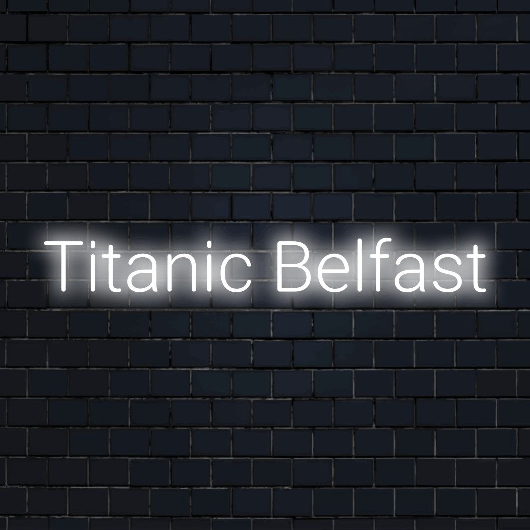 Titanic Belfast LED Neon Sign | Custom Style – The Art Neon