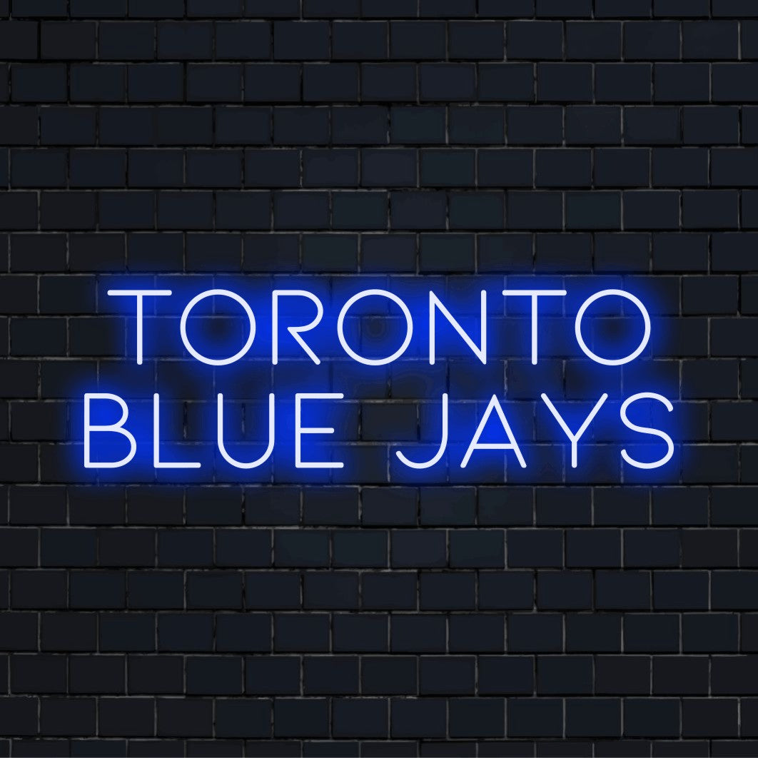 Neon LED Toronto Blue Jays | Znak świetlny – The Art Neon