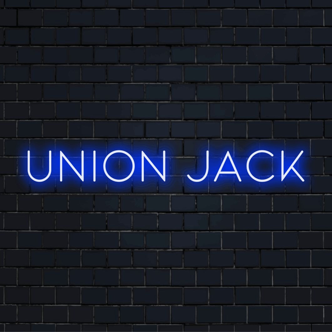 Luz de neón de la Union Jack | Neón personalizado – The Art Neon
