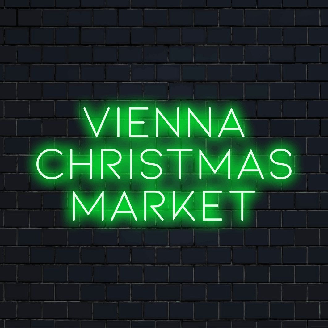Vienna Christmas Market LED Neon Sign | Custom Style – The Art Neon