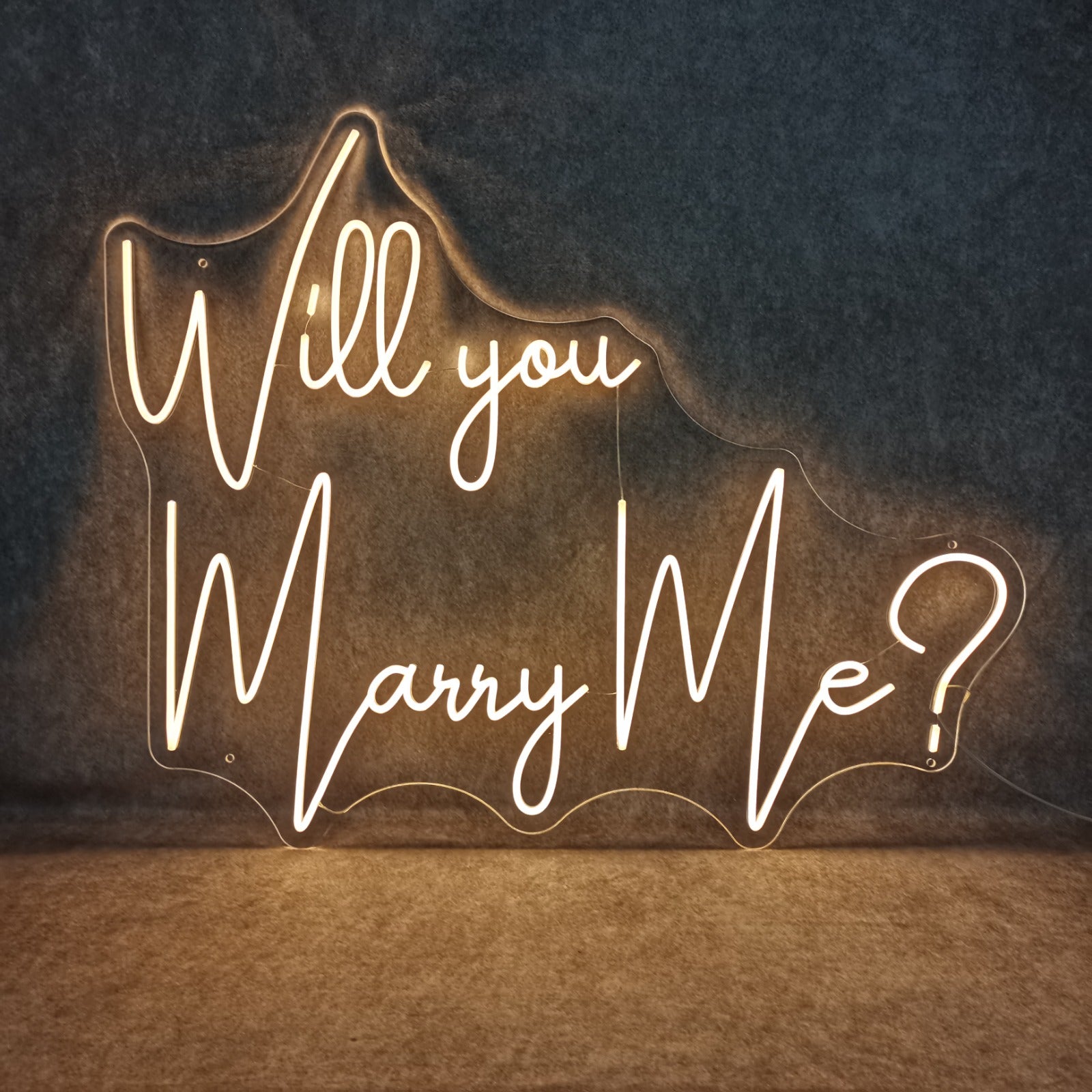 Will You Marry Me? Neon Sign - Perfect Wedding Proposal – The Art Neon